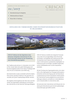CRESCAT Advisory – Aktuelles, Veranstaltungen, Newsletter, Downloads